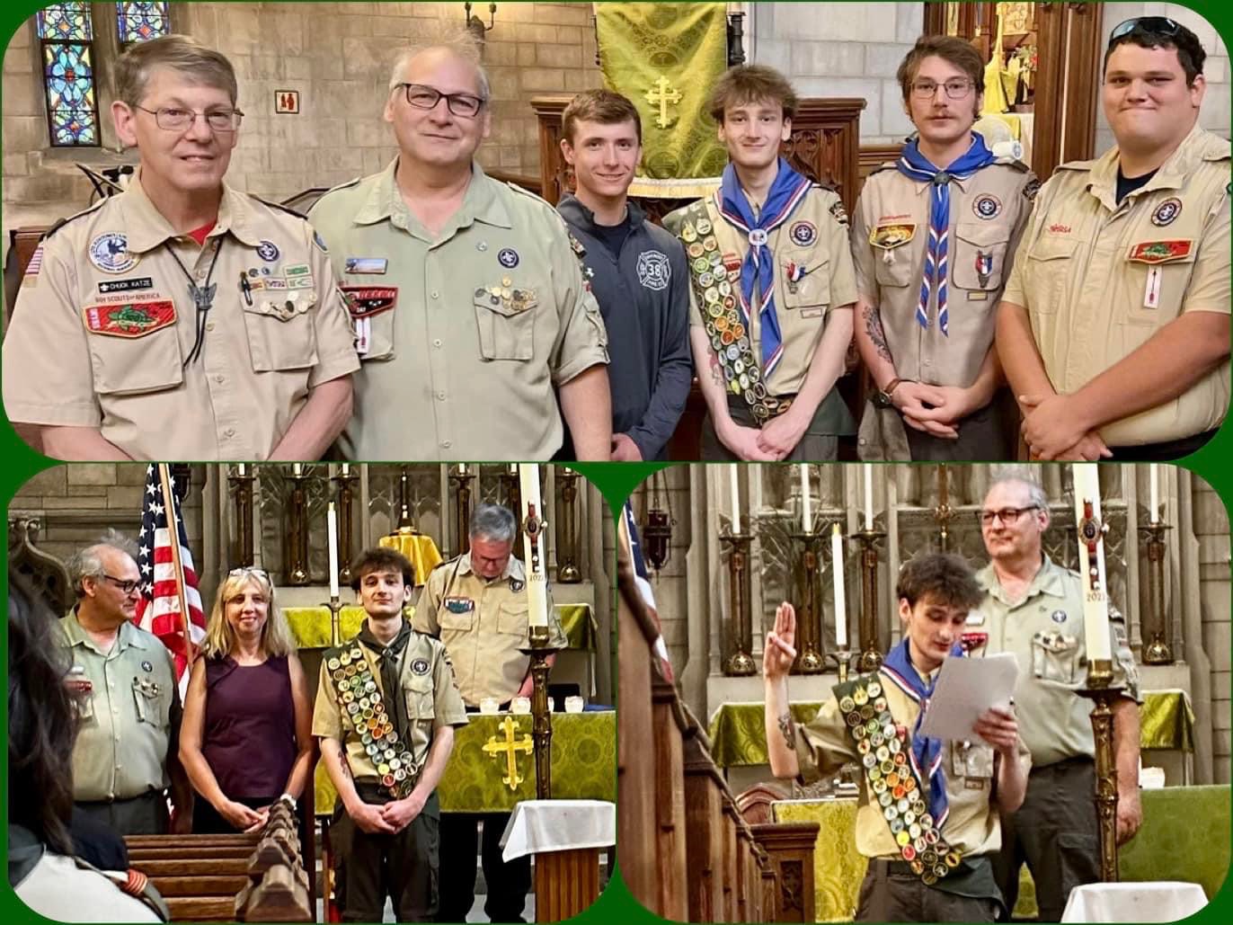 Christopher Hamilton Was Awarded Eagle Scout | Oakmont Fire Company